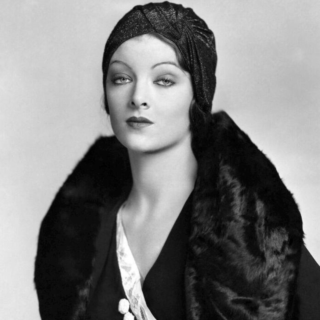 Vintage Art Deco 1920s Fur Coat 20s Flapper Style Coat Long Black Faux ...