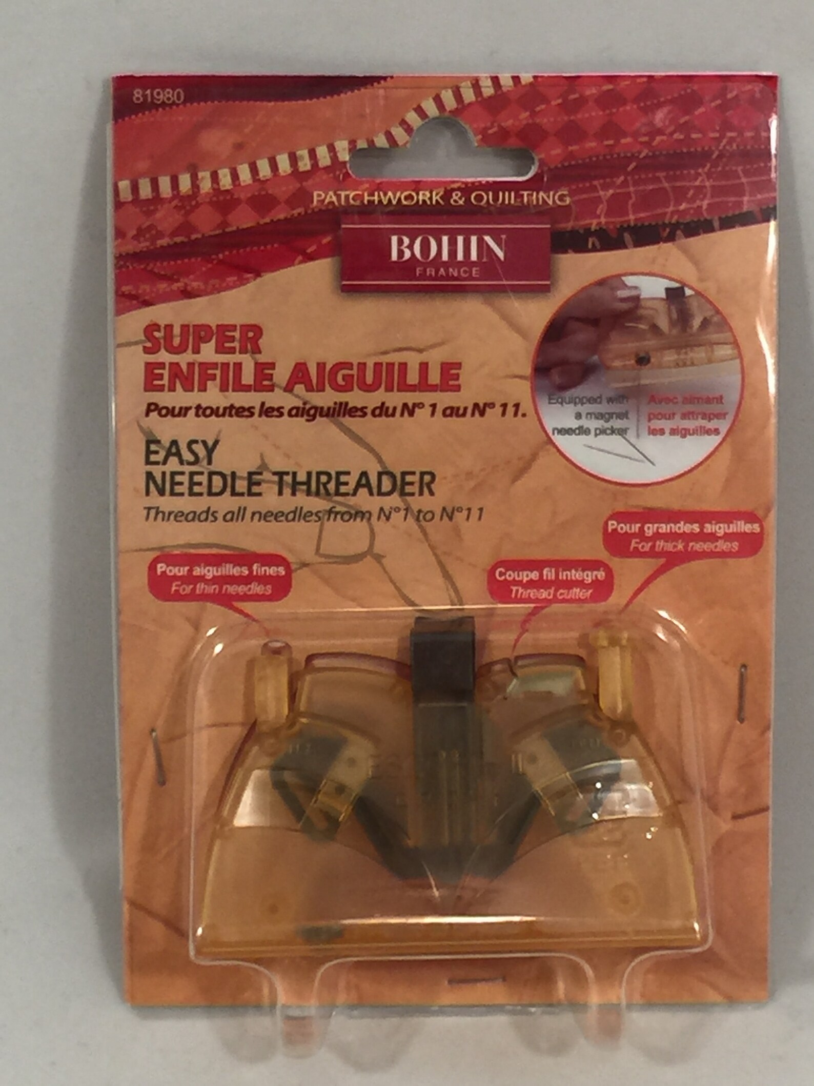 Bohin Easy Needle Threader - Etsy