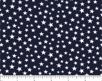 White Star Fabric | Etsy