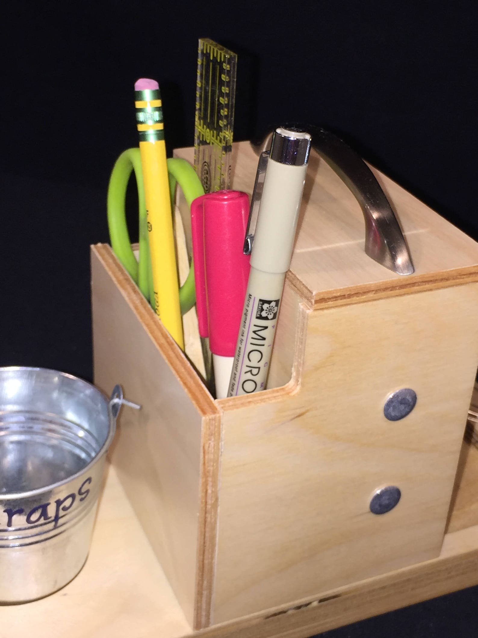 The Stitch App Portable Sewing Caddy for Handwork Essentials - Etsy