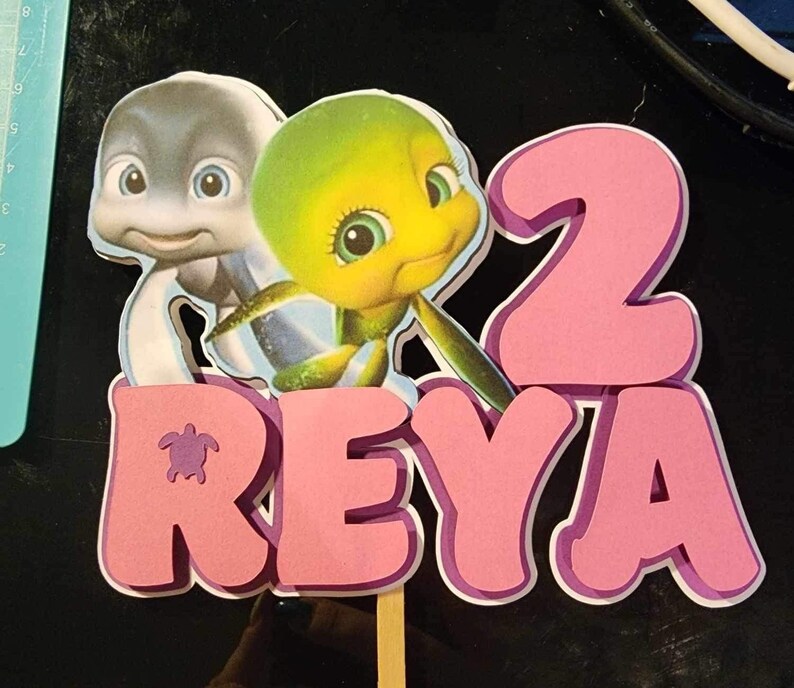 Custom Character Cake Topper, Birthday Cake, Party, Happy Birthday ...