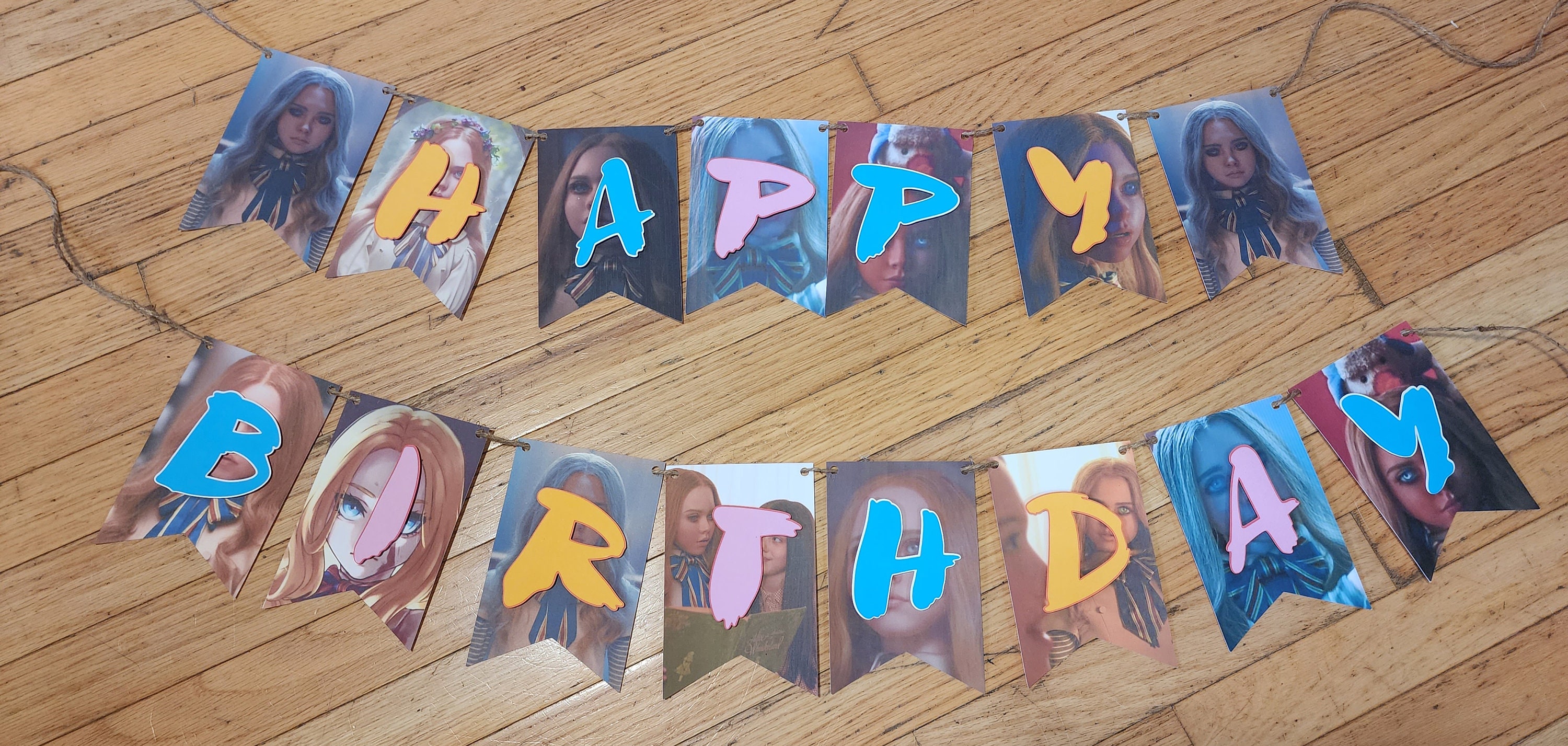 Letter Banners, Character Banners, Banners, Birthdays, Party, Cardstock ...