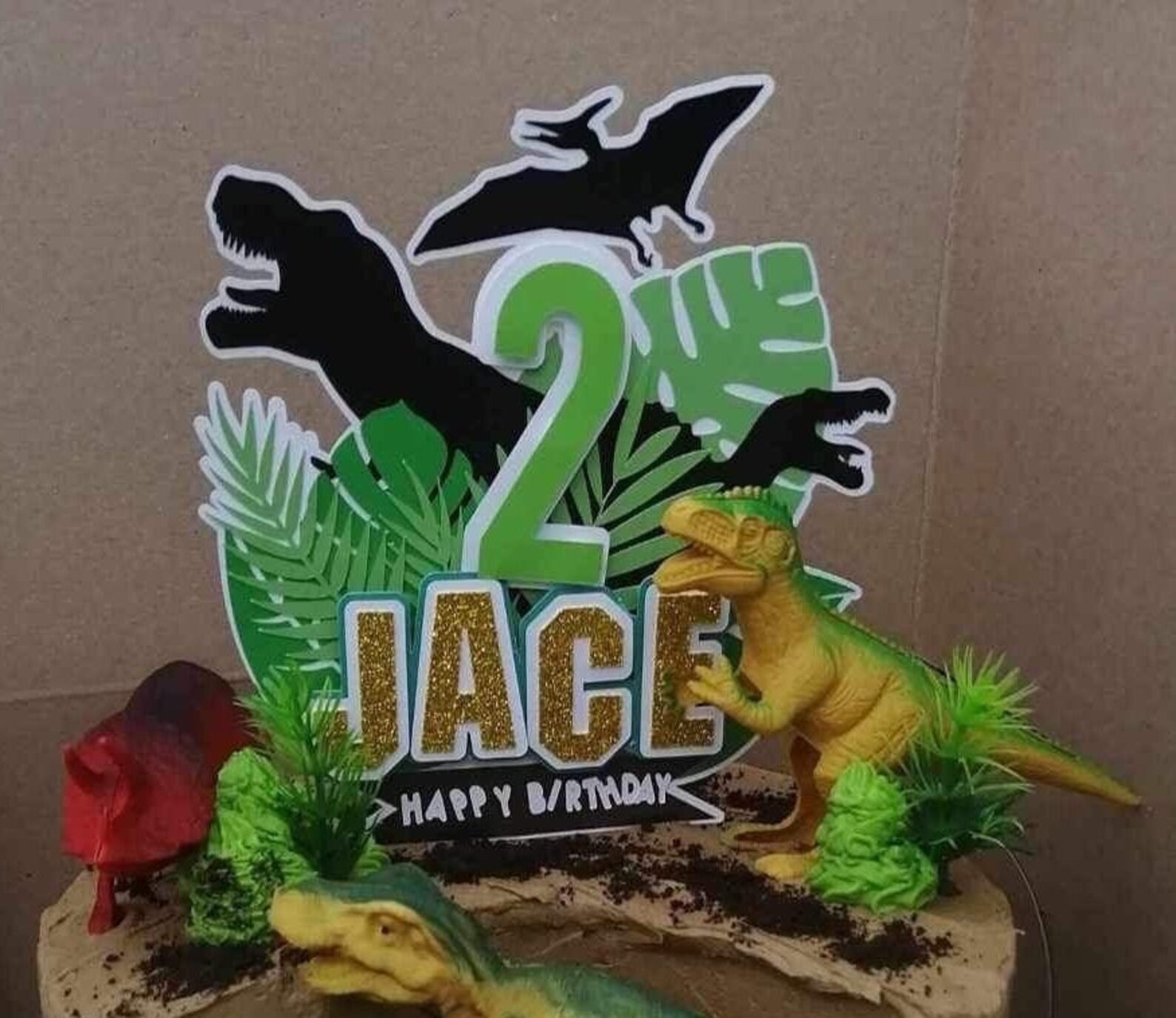 Custom Character Cake Topper, Birthday Cake, Party, Happy Birthday ...