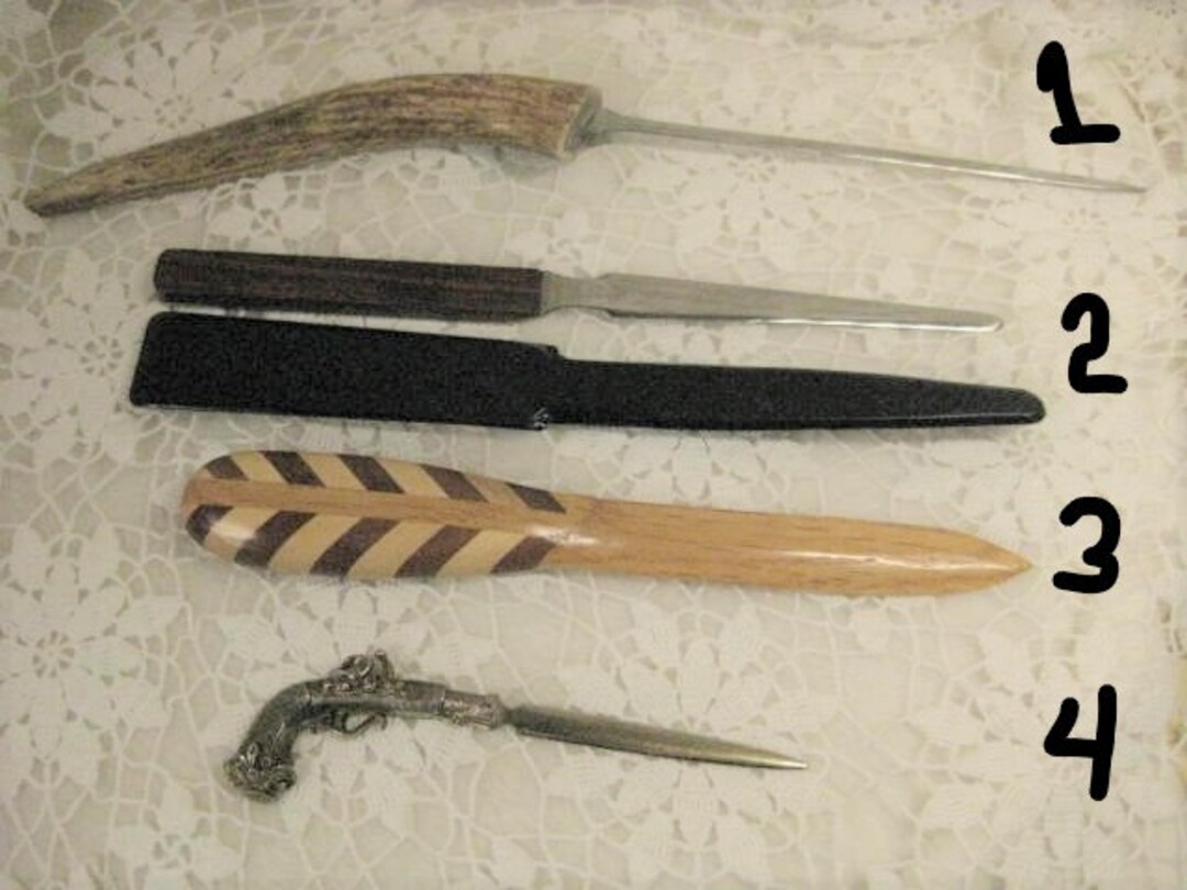 Vintage Letter Opener, Your Choice, DR2 - Etsy