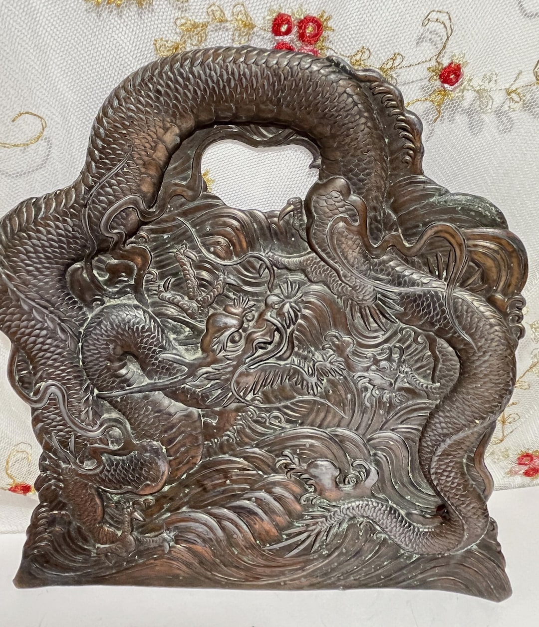 Vintage Silent Butler, Dragon Design Crumb Tray, DR2, Free Shipping - Etsy