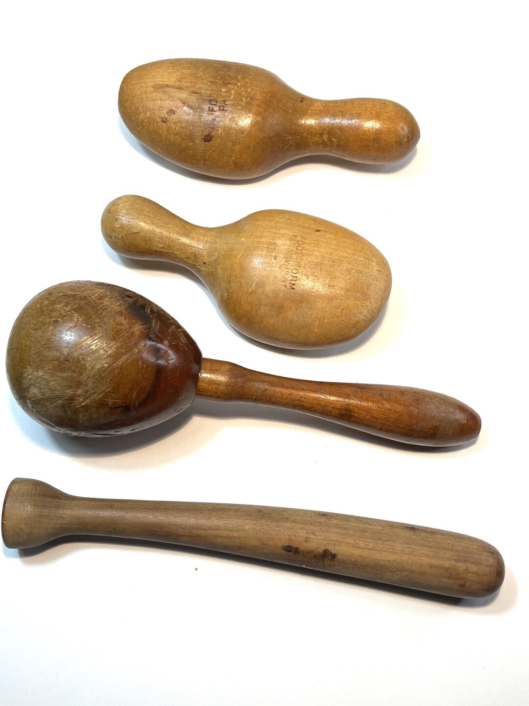 Vintage Wood Sock Darning Tools, Your Choice: Primitive Wood Darners ...