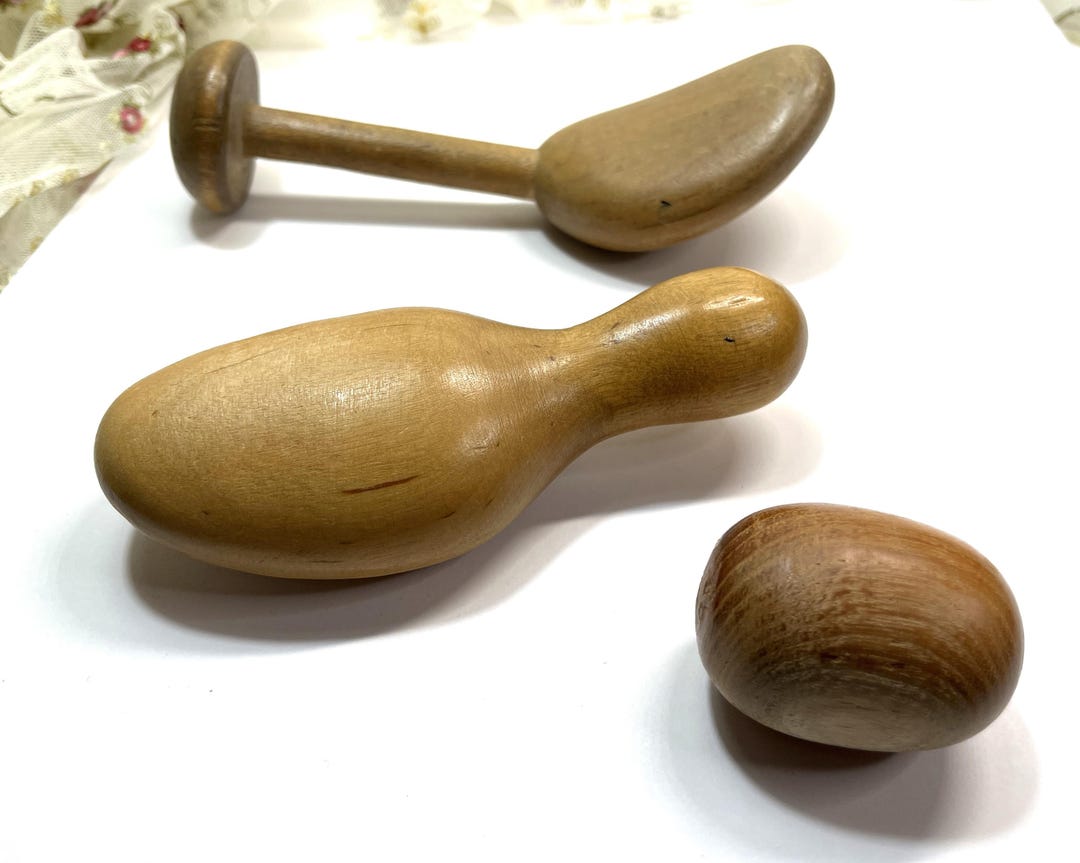 Choice of Vintage Sock Darning Tool, Primitive Wood Darner Tools, DR1 ...