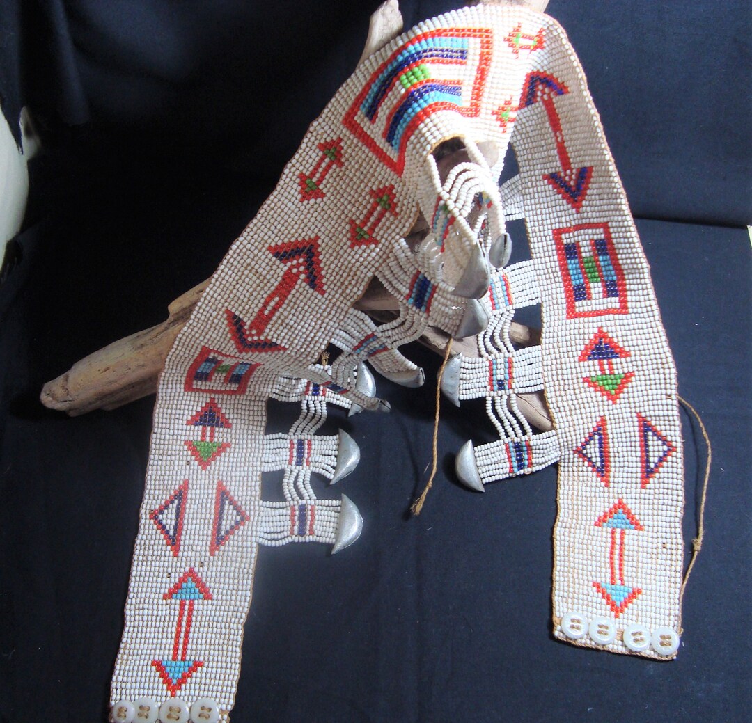 Vintage Beaded Dancing Ceremony Belt, Free Shipping, DT2 - Etsy