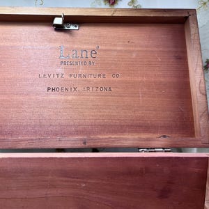 Vintage Lane Cedar Box/mini Chest/trinket Box, Free Shipping, SHV - Etsy