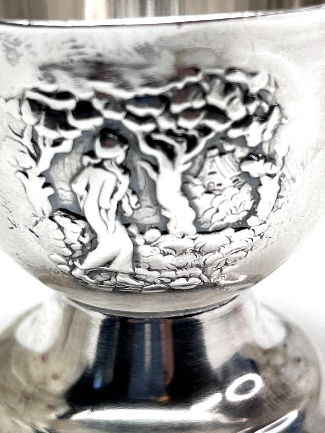 Vintage Holland Rare Egg Cup GERO 90 Silver Plated, GERO Egg Holder ...