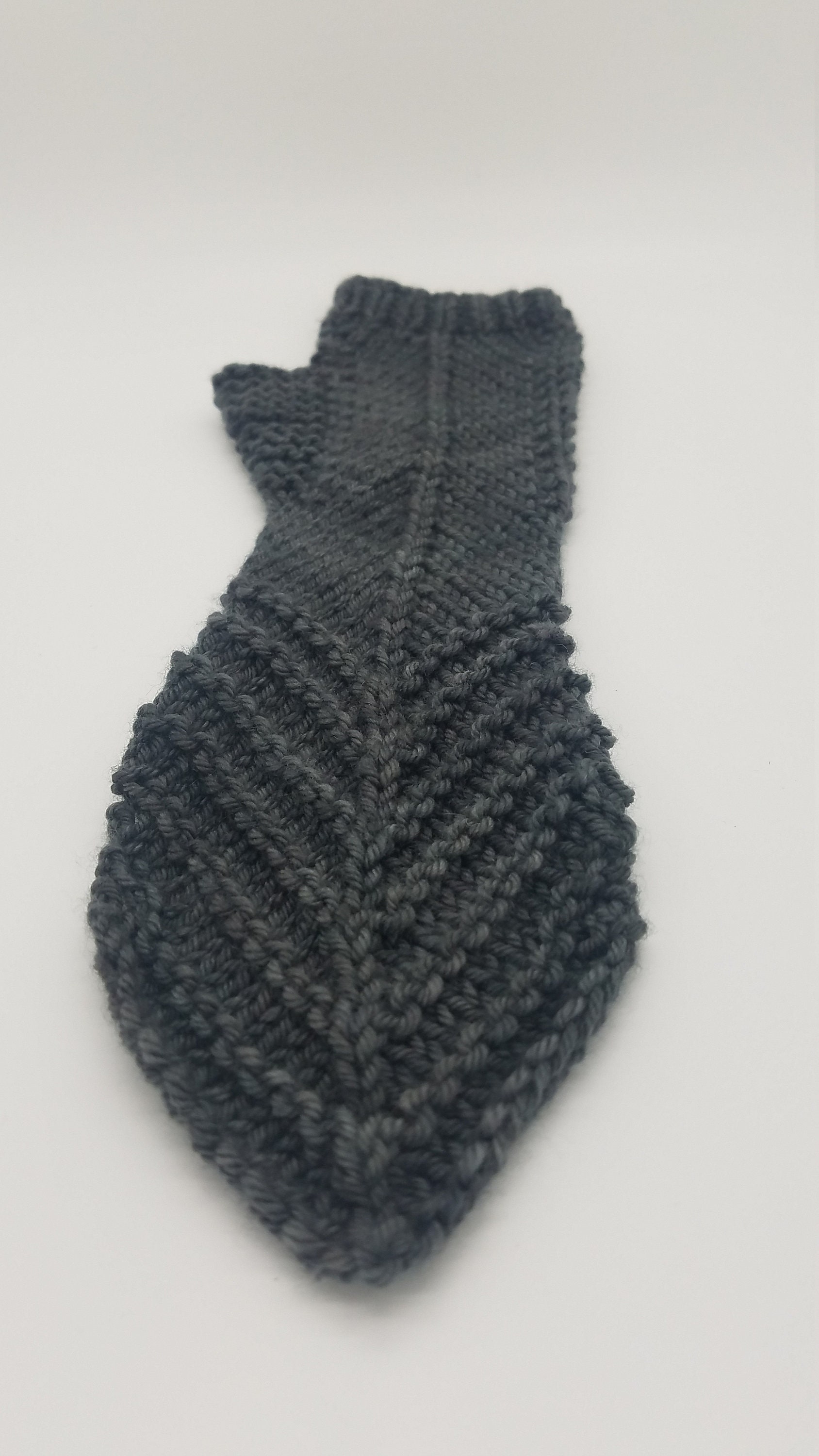 Demi Gaunt Fingerless Gloves Knitting Pattern | Etsy