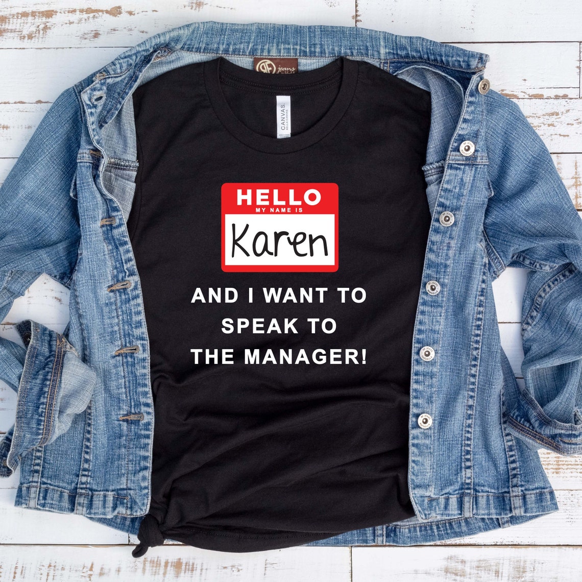 Hello My Name is Karen T Shirt Unisex Shirt - Etsy