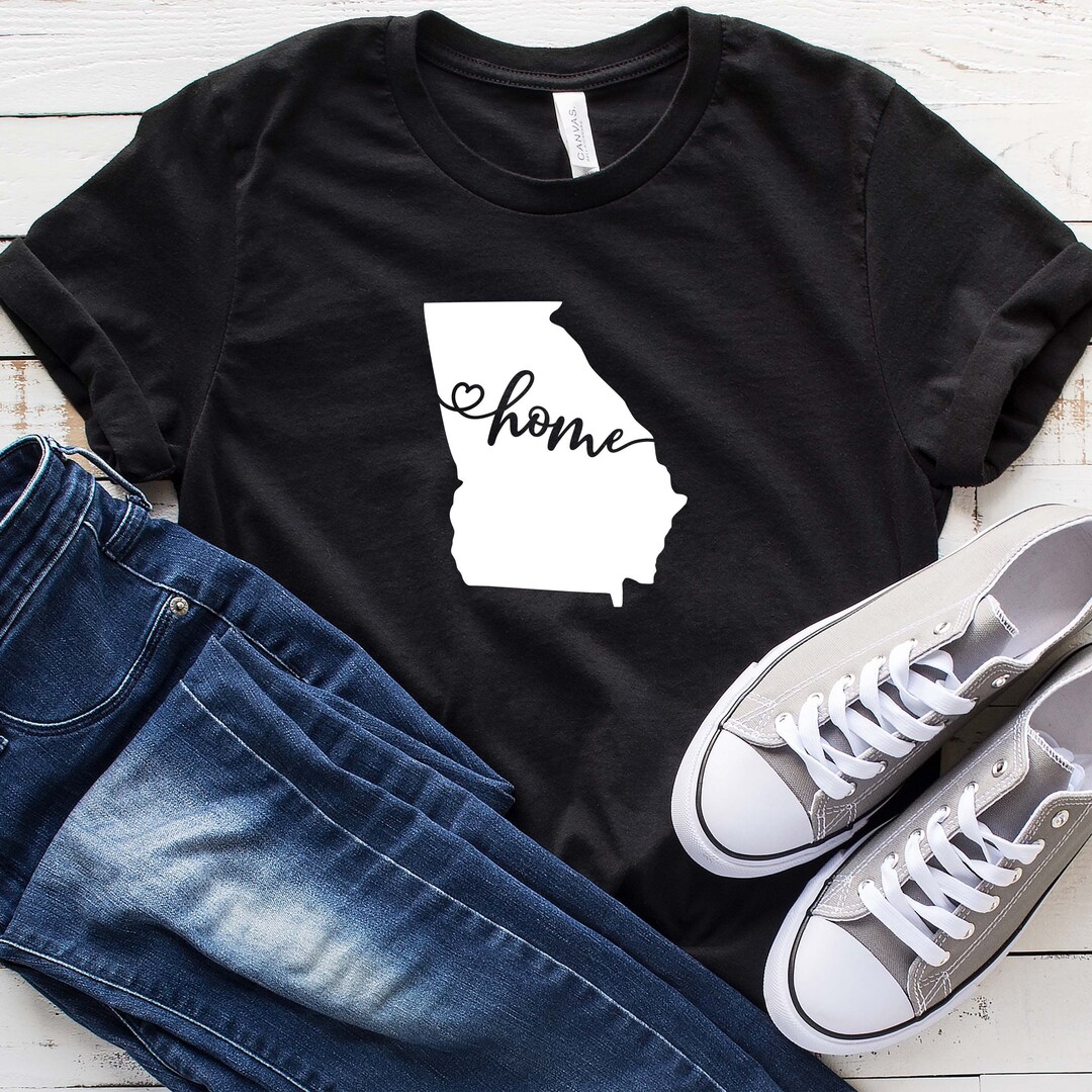 Georgia State T Shirt, Unisex Shirt - Etsy