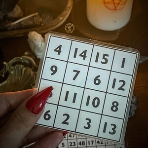 Planetary Squares Kit | Magic Squares | Sigil Making | Planetary Energy ...