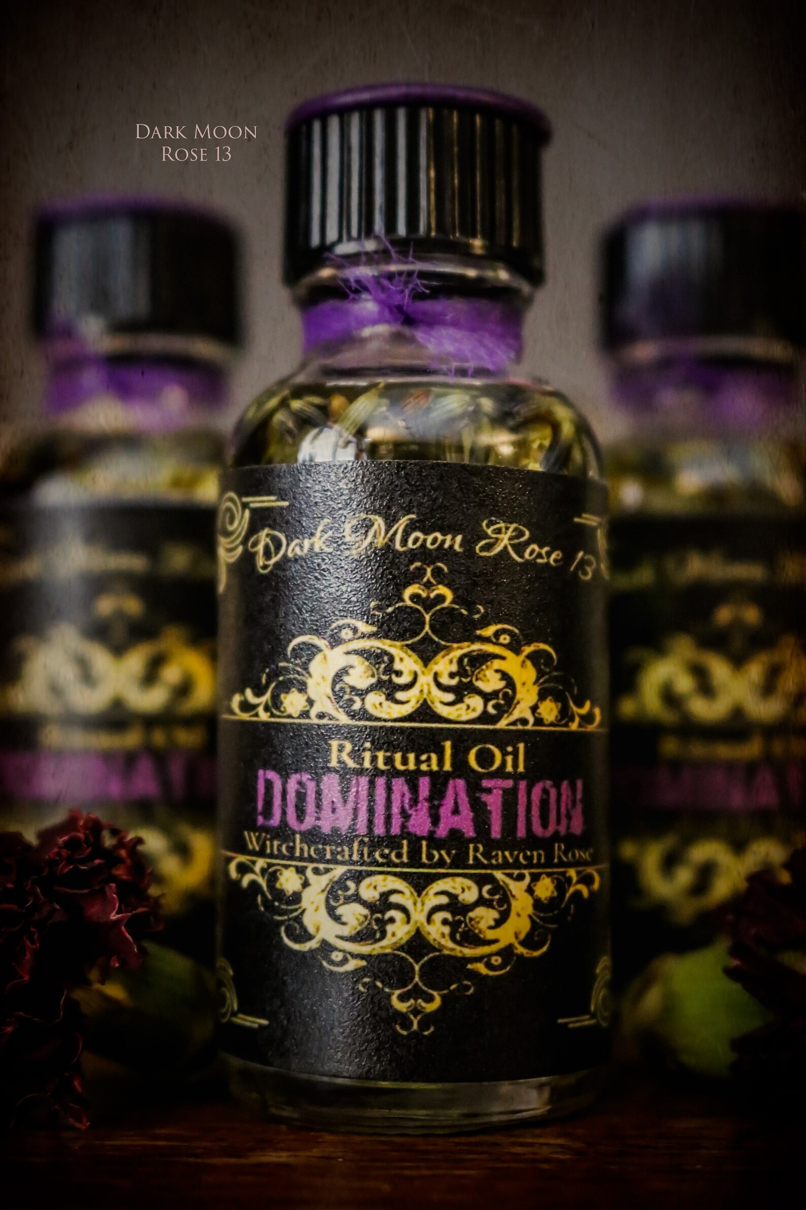Domination Ritual Oil | 1 Oz | 30 Ml | Enchanted | Charged | Compelling ...