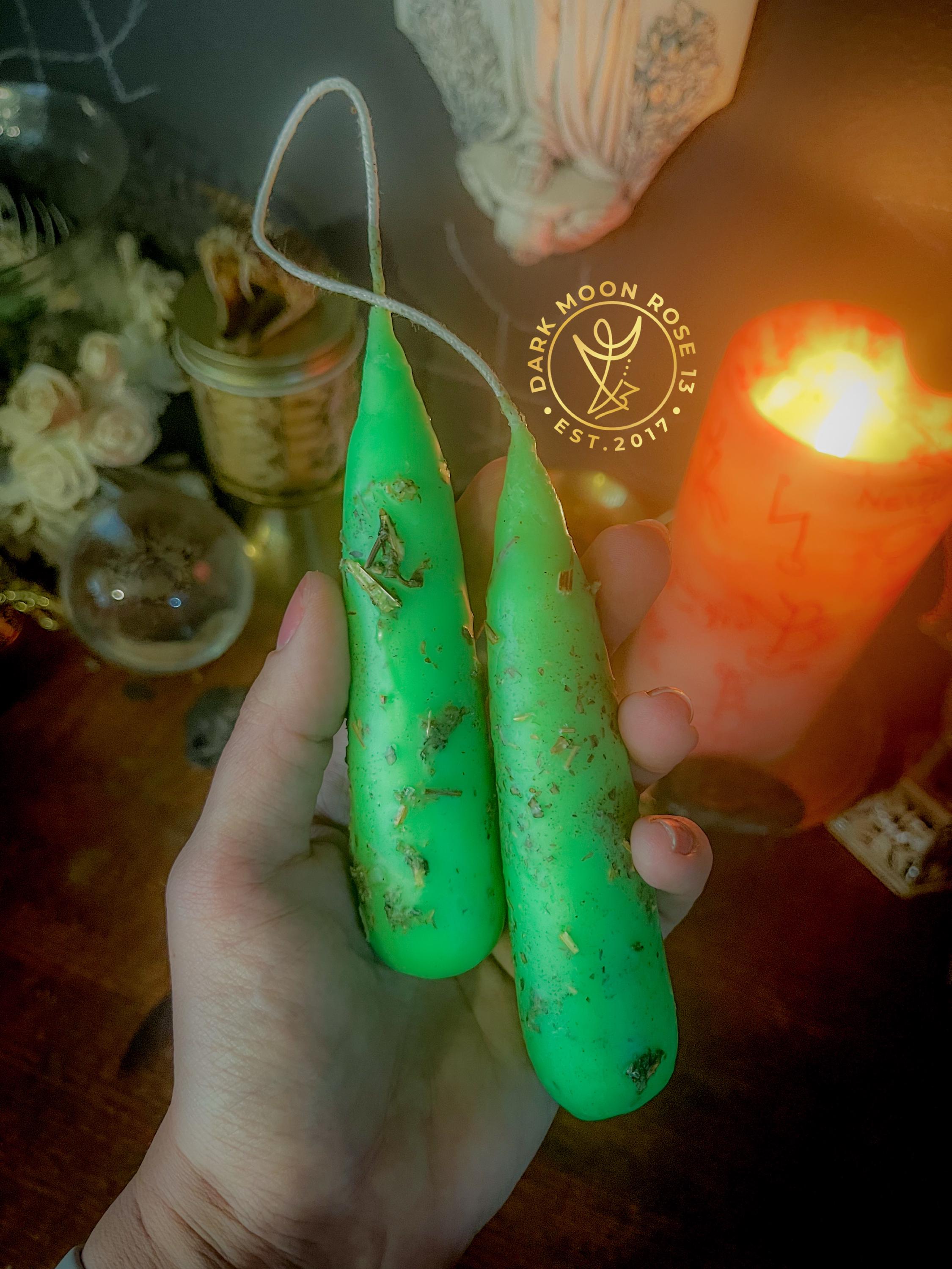 King Clauneck Ritual Candle | 100% Beeswax Hand Dipped - Etsy