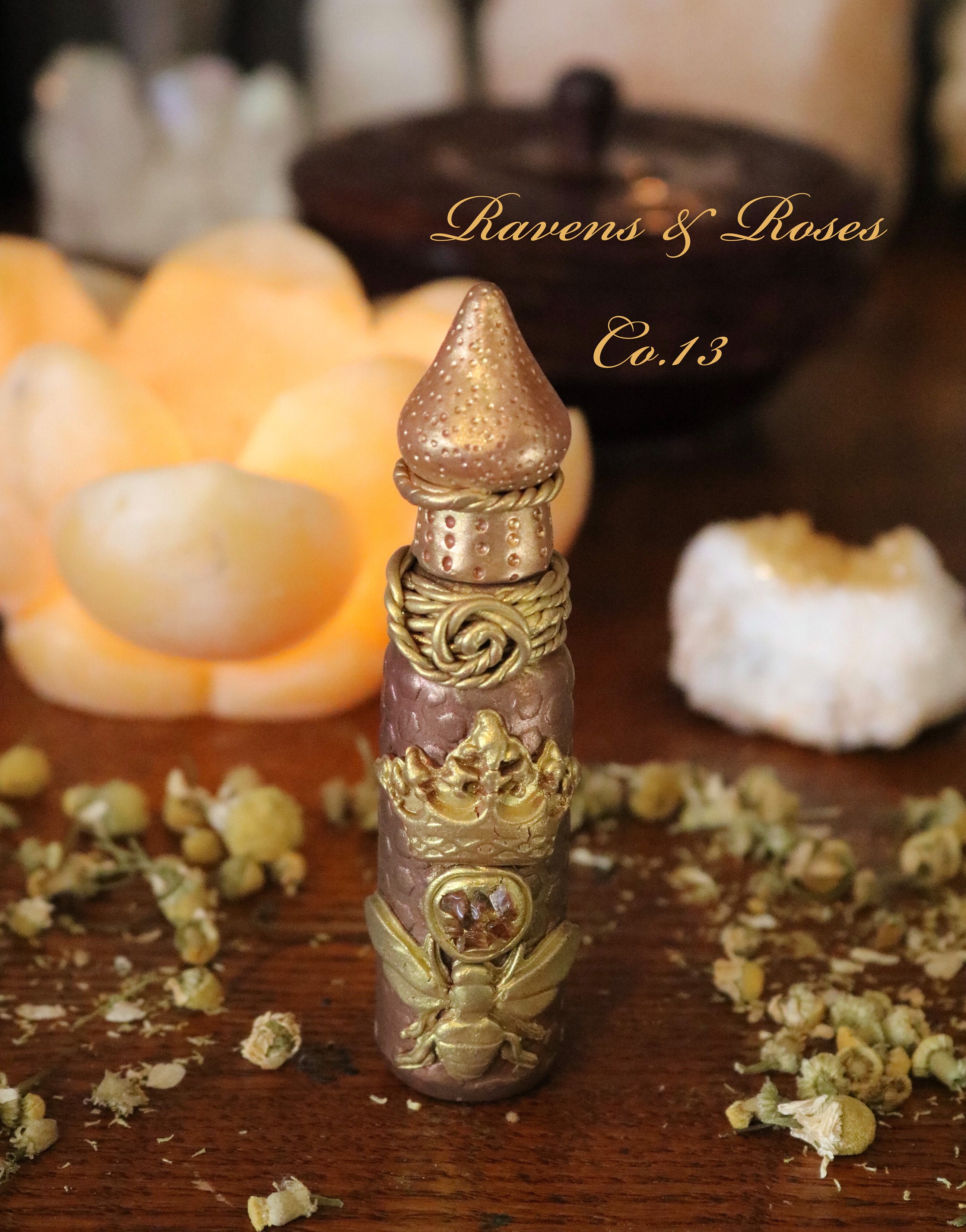 Queen Bee Potion Vessel | Potion Bottles | Apothecary | Citrine ...