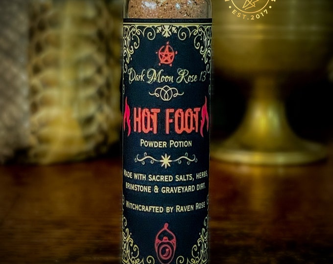 Hot Foot Banishing Powder Potion | Drive Enemies Away - Etsy