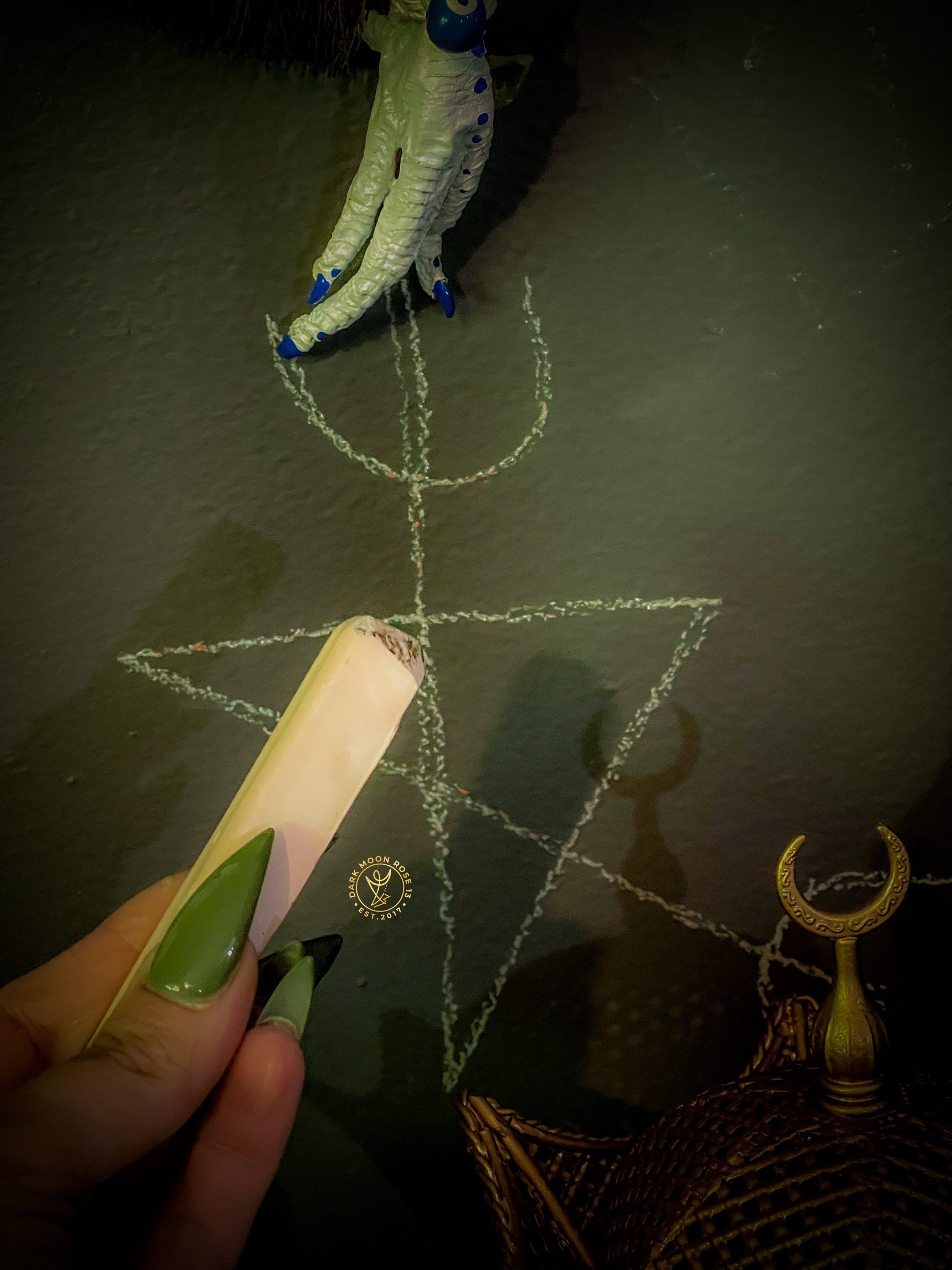 Witches Ritual Chalk for Sigils Seals Circles & Symbols - Etsy