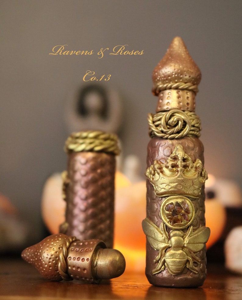 Queen Bee Potion Vessel | Potion Bottles | Apothecary | Citrine ...