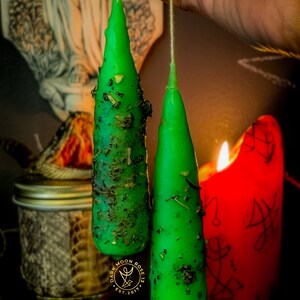 King Clauneck Ritual Candle 2 Pack 100% Beeswax Hand Dipped - Etsy Canada