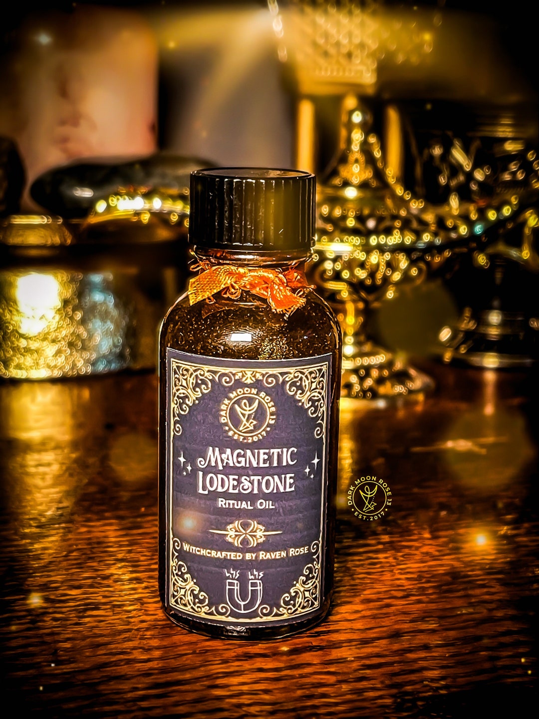 Magnetic Lodestone Ritual Oil | Love | Success | Protection | Fast Luck ...