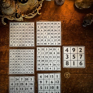 Planetary Squares Kit | Magic Squares | Sigil Making | Planetary Energy ...