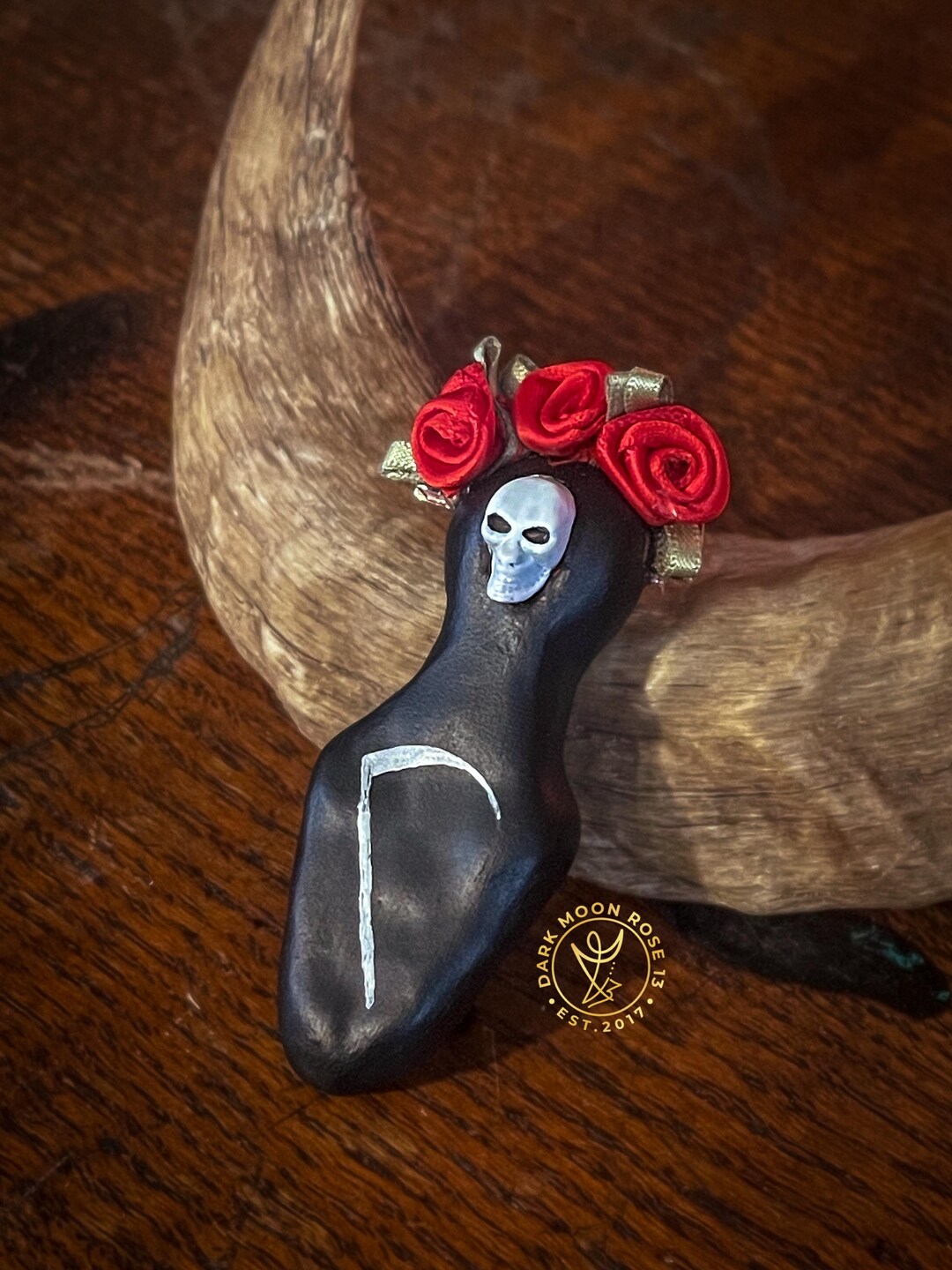 Santa Muerte | Daemon Poppet Talisman | Servitor Spirit - Etsy
