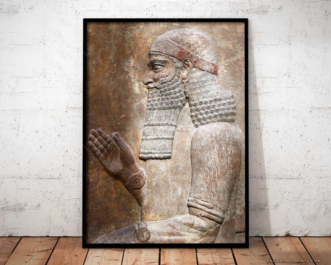 Sennacherib Son of Sargon II Framed Print, Canvas, Poster | Babylon ...