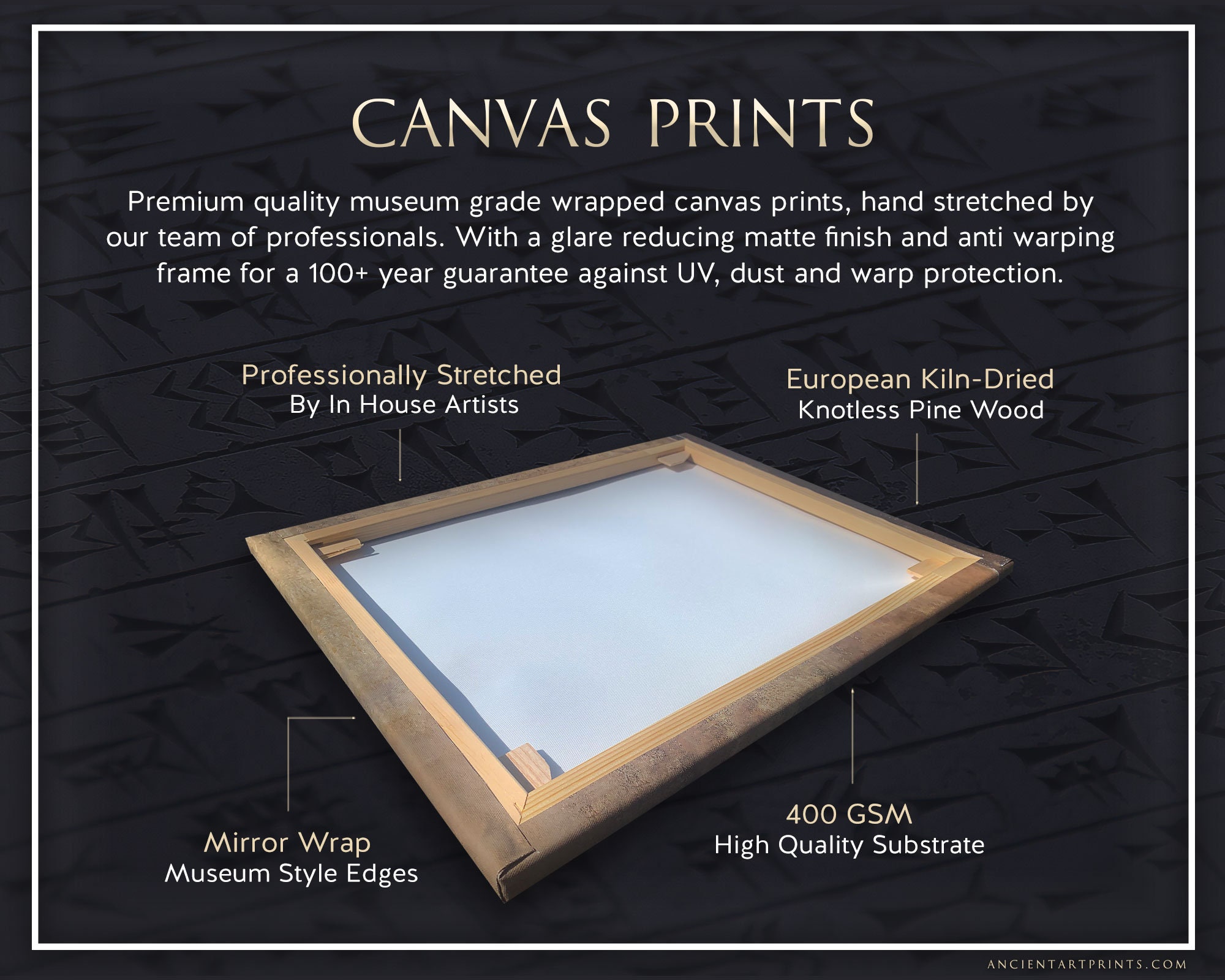 Topographical Map: Pyramids of Giza Framed Print Canvas - Etsy