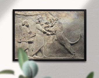 Assyrian Wall Art | Etsy