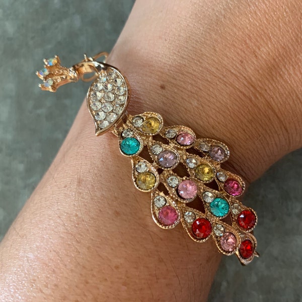 Peacock Bracelet - Etsy
