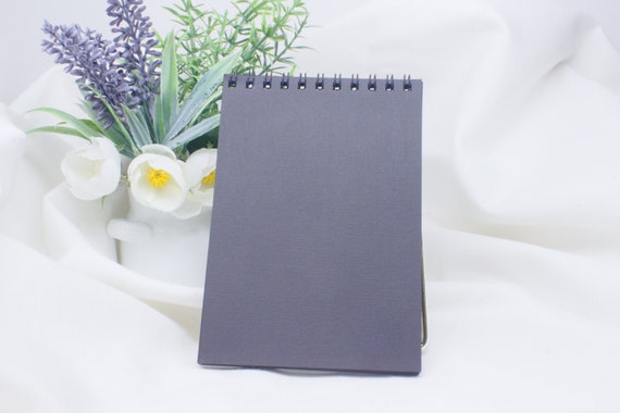 Black Paper Notepad / Blackout Journal / Black Notebook / | Etsy