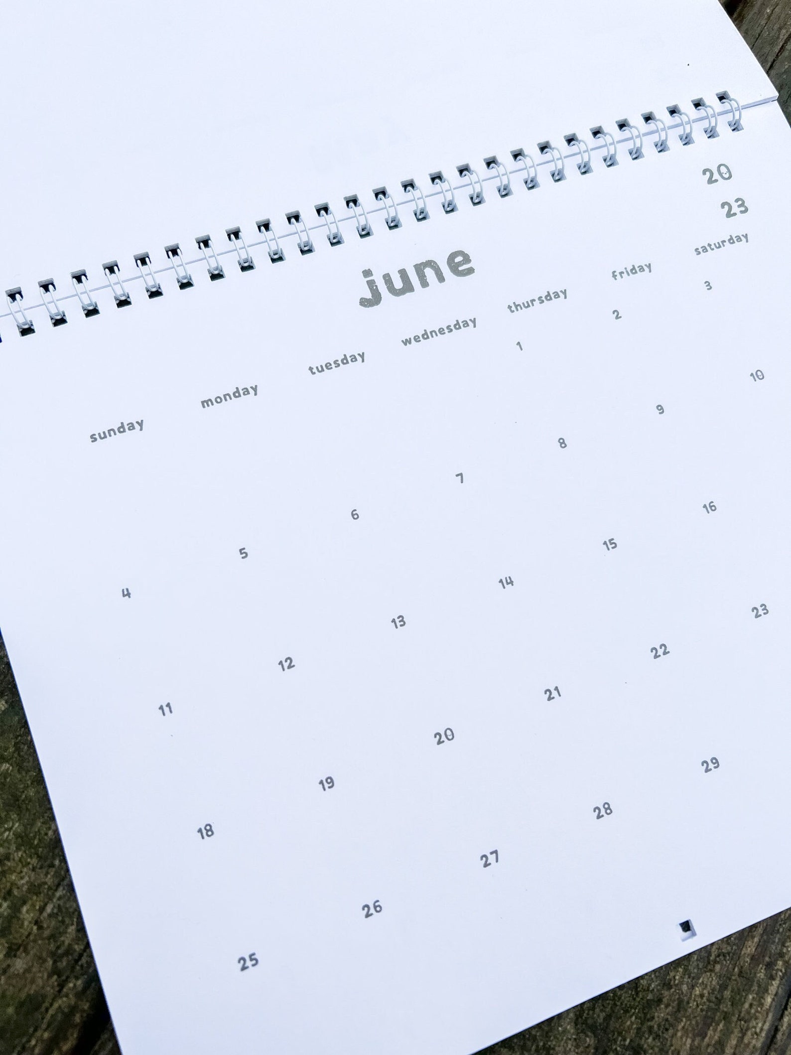8in X 10in Decorate It Yourself White Calendar / DIY Calendar for Kids ...