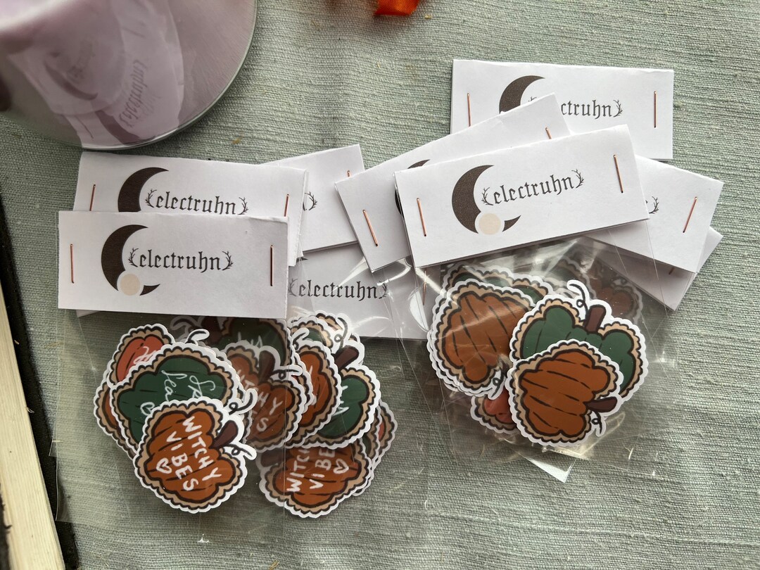 Candy Heart Pumpkin Sticker Pack / Spooky Pumpkin Heart - Etsy