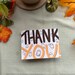 Spooky Thank You Card / Cute Halloween Card / Halloween Minimalist Card ...