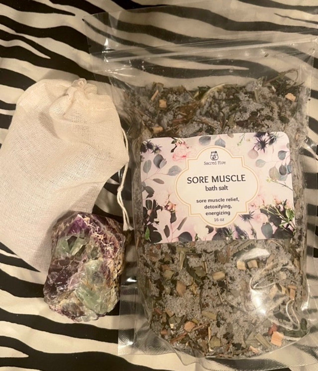 Sore Muscle Bath Salt, Herbal Bath Salt, Detox - Etsy