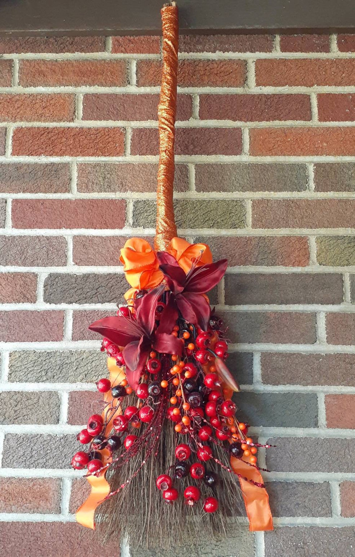 Wedding Brooms Home Decor Protection Cinnamon Broom - Etsy
