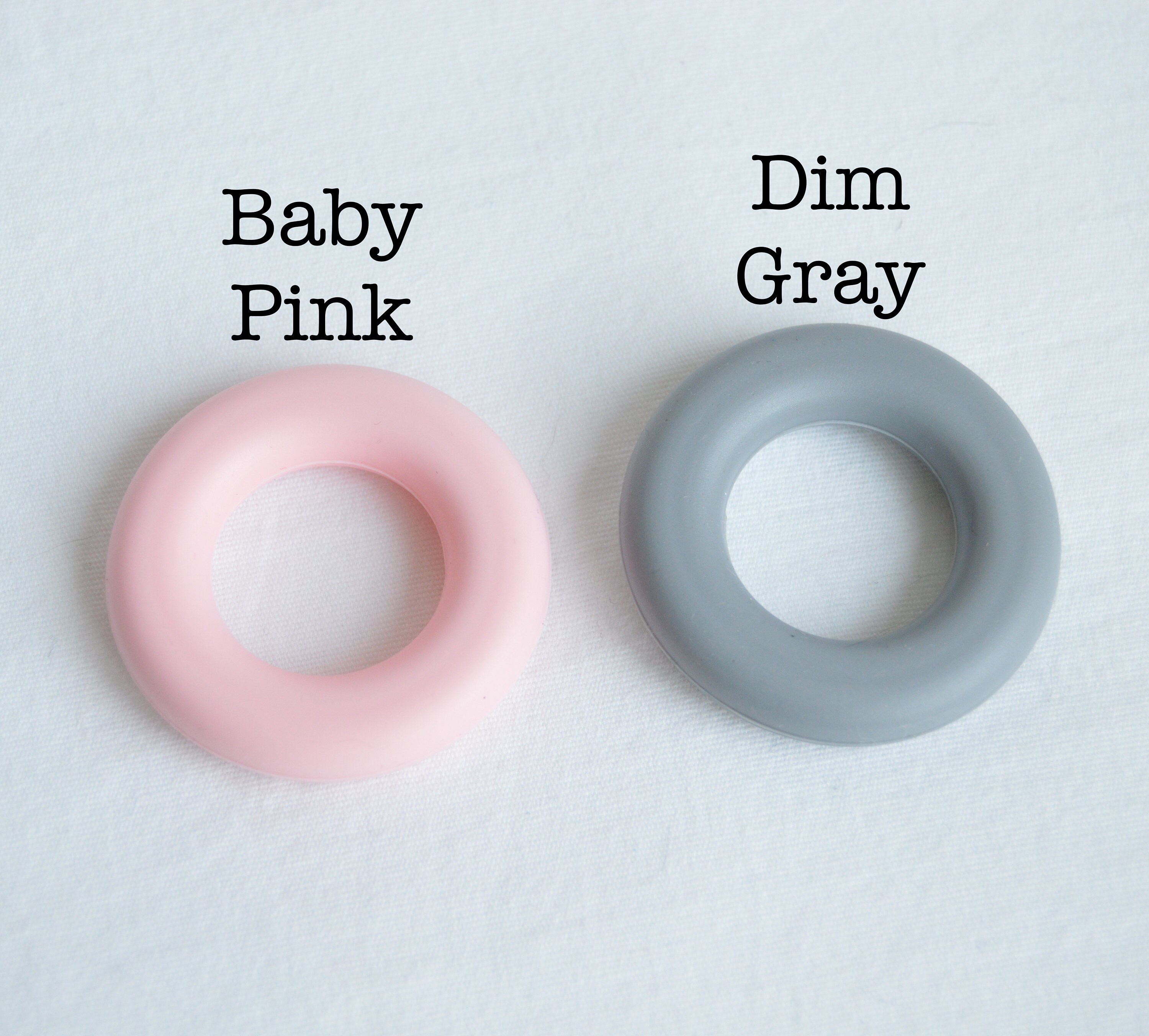 Donut ring silicone necklace charm Sensory Stim Toy | Etsy