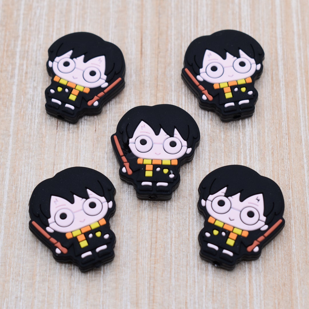 Harry Potter Silicone Bead | Wizard Focal Bead | 1-10 Beads | Fidget ...