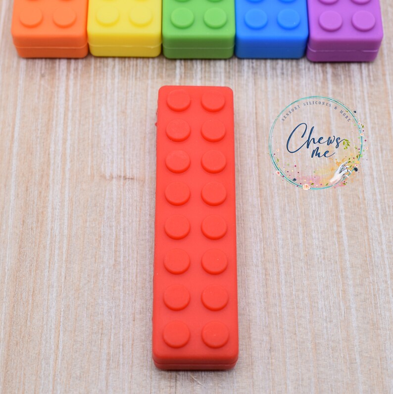Brick Silicone Necklace | Stim | Sensory | Fidget - Etsy