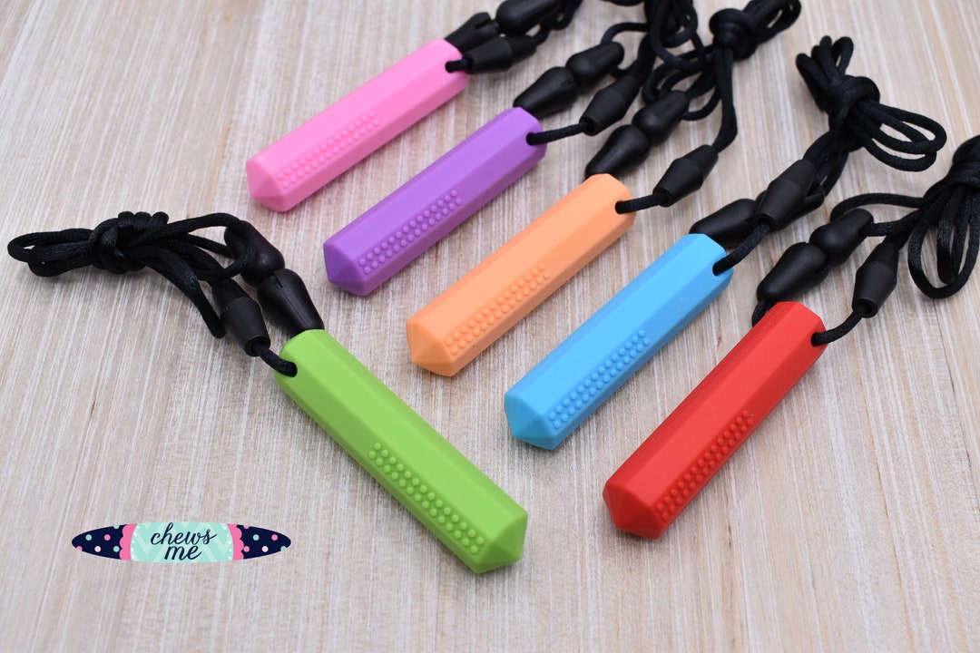 Gem Silicone Necklace With Bumps | Rod | Cylinder | Tube | Stim ...