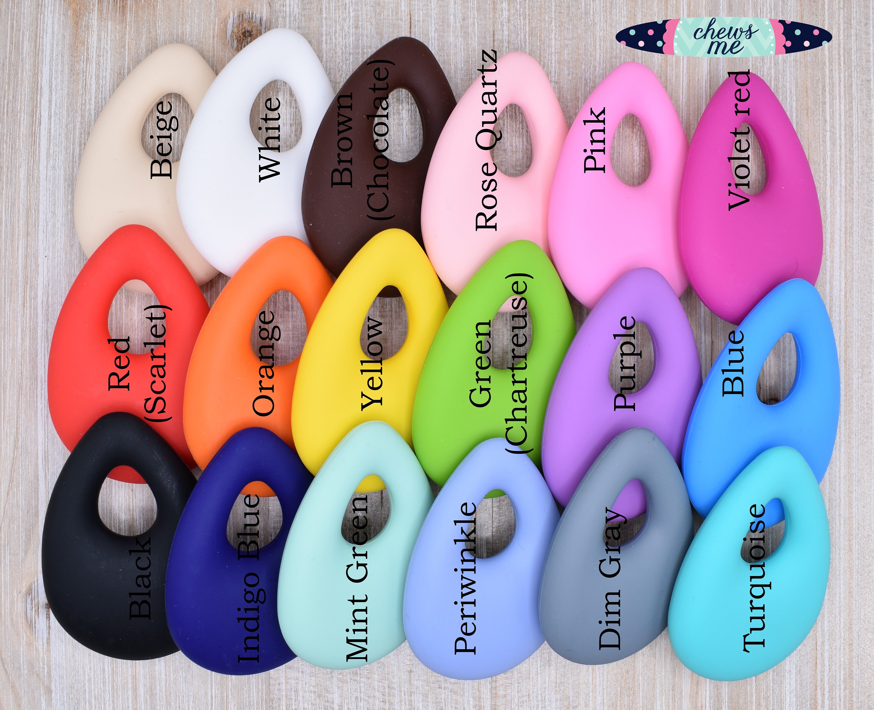 Tear Drop Silicone Necklace Pendant Raindrop Sensory - Etsy