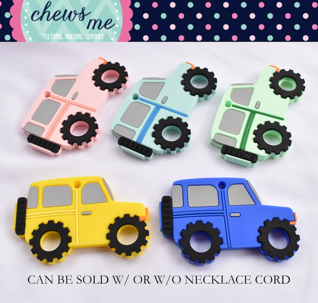 Jeep Truck Necklace | Silicone | SUV | Car | Sensory | Stim Toy ...