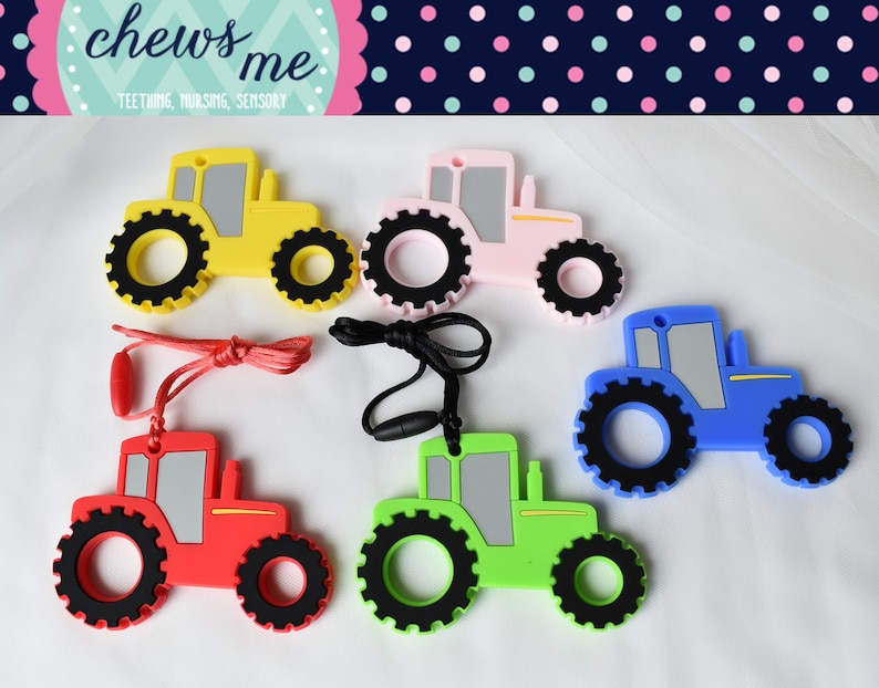 Farm Truck Silicone Necklace | Stim | Sensory | Fidget - Etsy