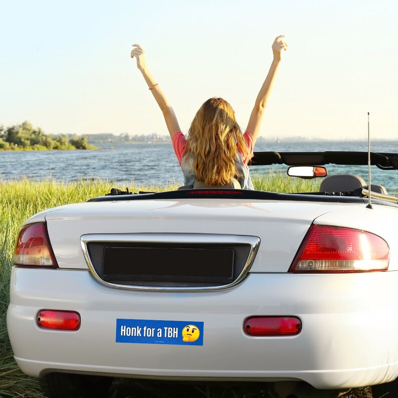 Honk for a TBH Bumper Sticker - Etsy