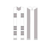 PDF Download--printable Tapered Clergy Stole Pattern and Instructions ...