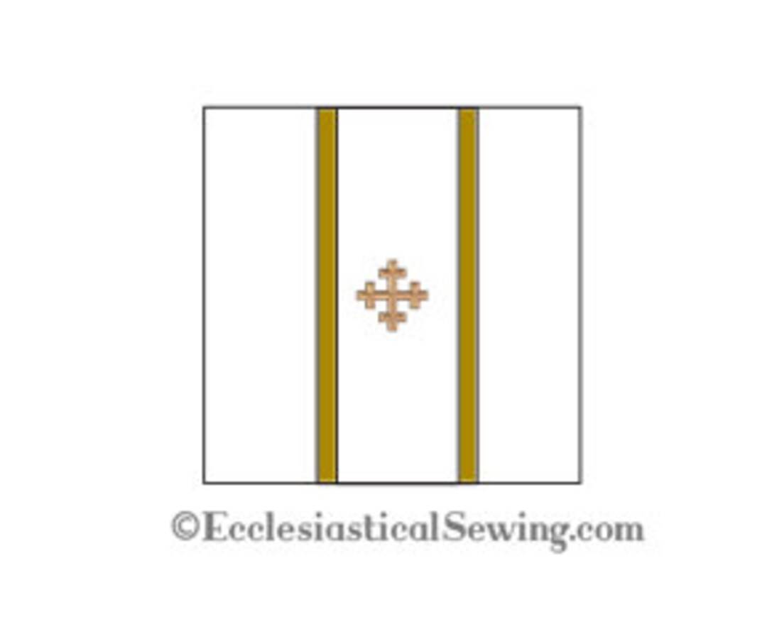 Burse Vestment Sewing Pattern: Church Ecclesiastical Design - Etsy