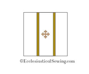 Burse Vestment Sewing Pattern: Church Ecclesiastical Design - Etsy