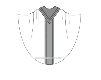 Chasuble Sewing Pattern - Etsy
